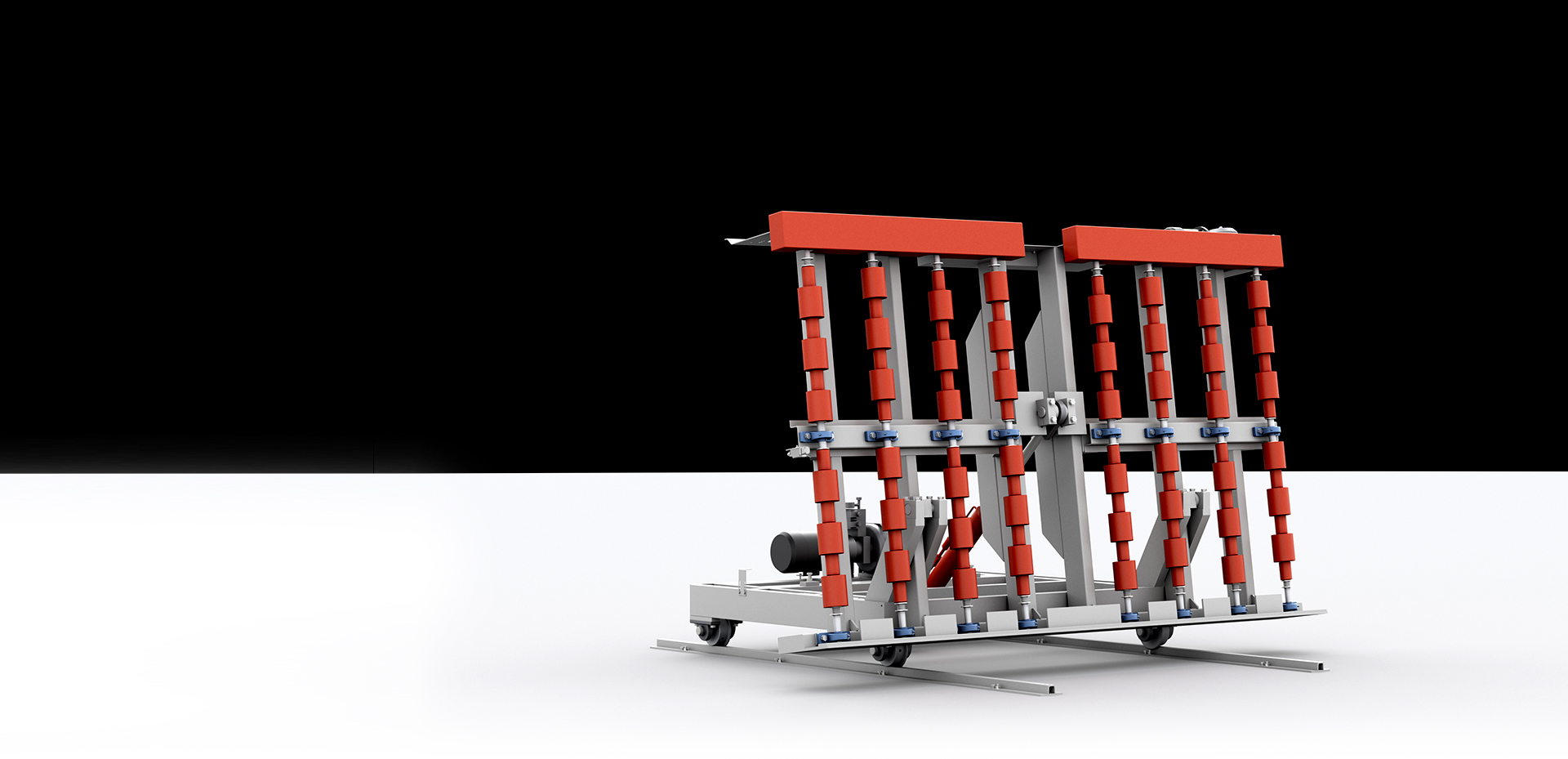 Semi-automatic slabs loader B401