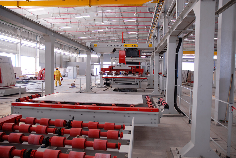 Roller benches for slabs B400